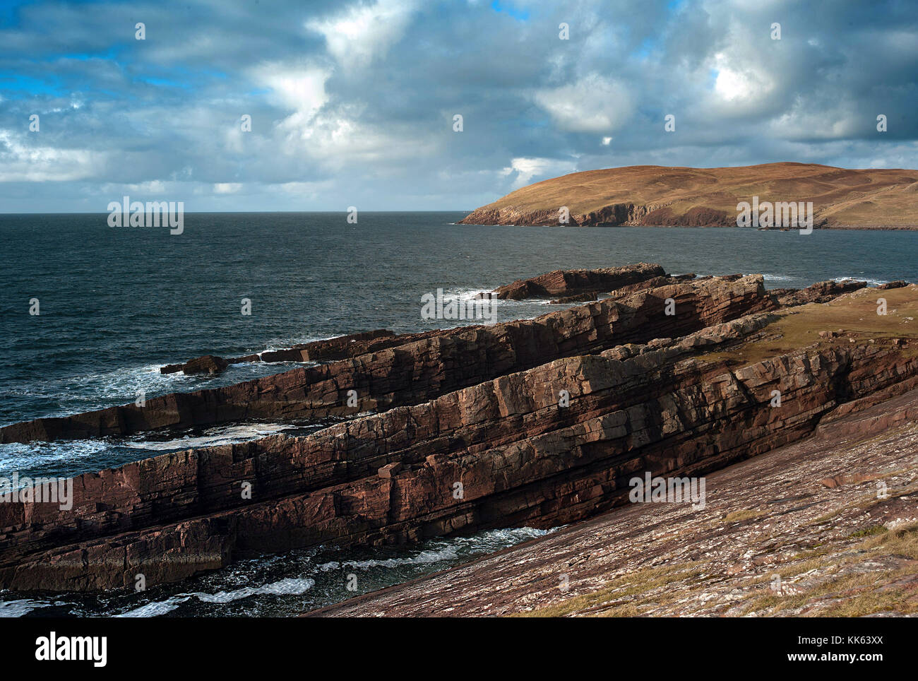 Rock formation near Calchtoll, Scotland Stock Photo - Alamy