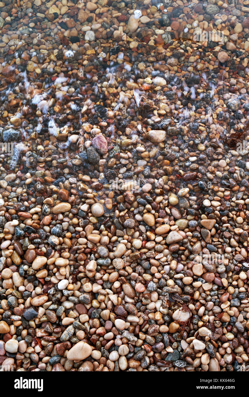 Pebbles on a beach Stock Photo - Alamy