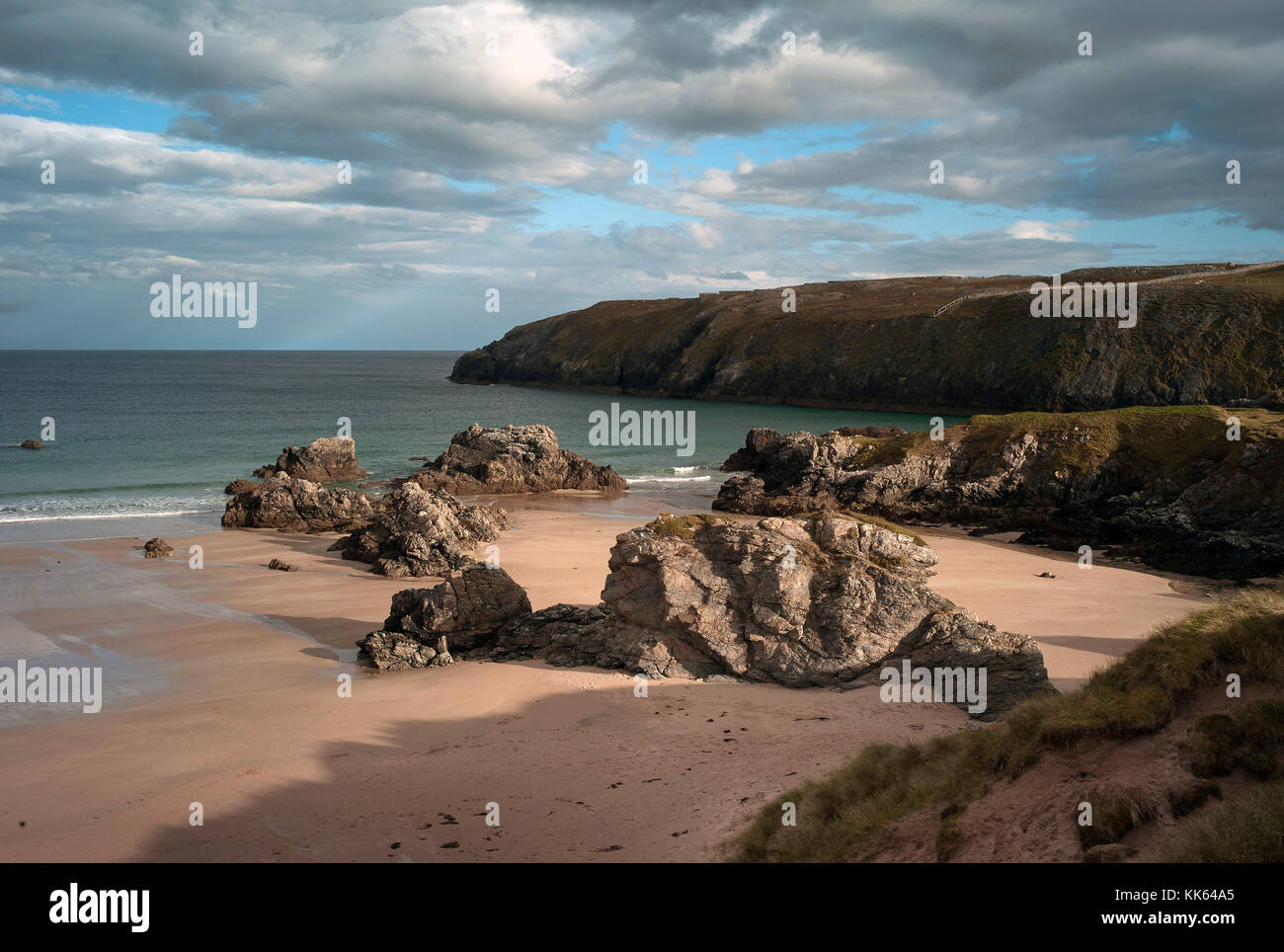 Sango sands beach bay durness hi-res stock photography and images - Alamy