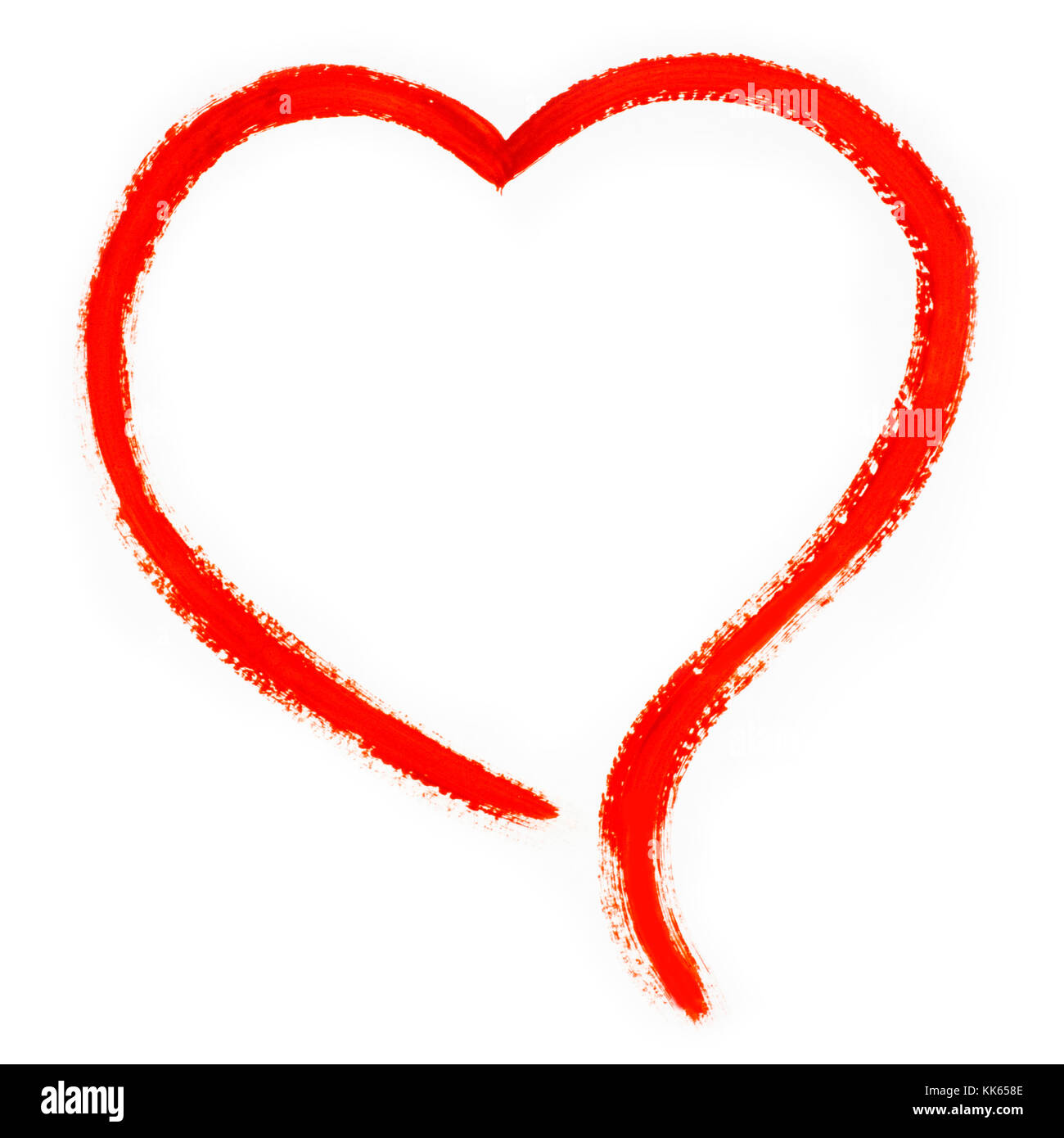 Heart symbol for tracing hi-res stock photography and images - Alamy
