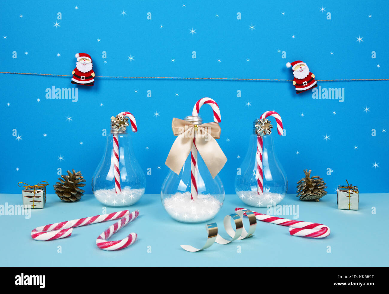 Santa claus candy cane man hi-res stock photography and images - Alamy