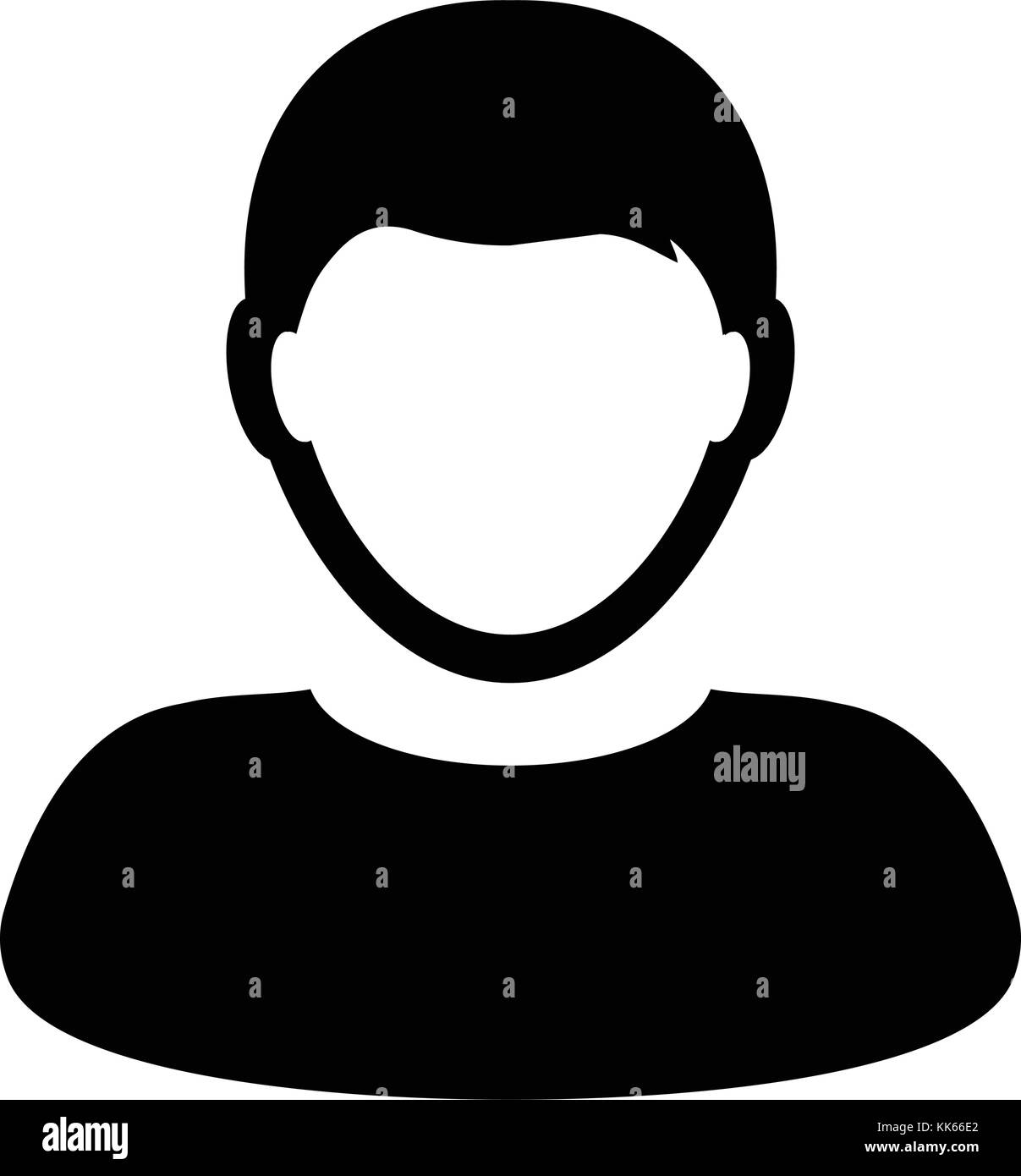 User Icon Vector Male Person Symbol Profile Avatar Sign in Flat Color ...