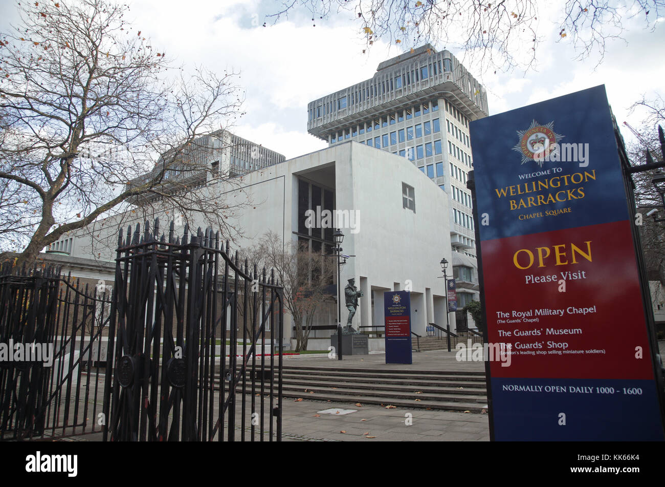 The Royal Military Chapel, known as the Guards Chapel, at the ...