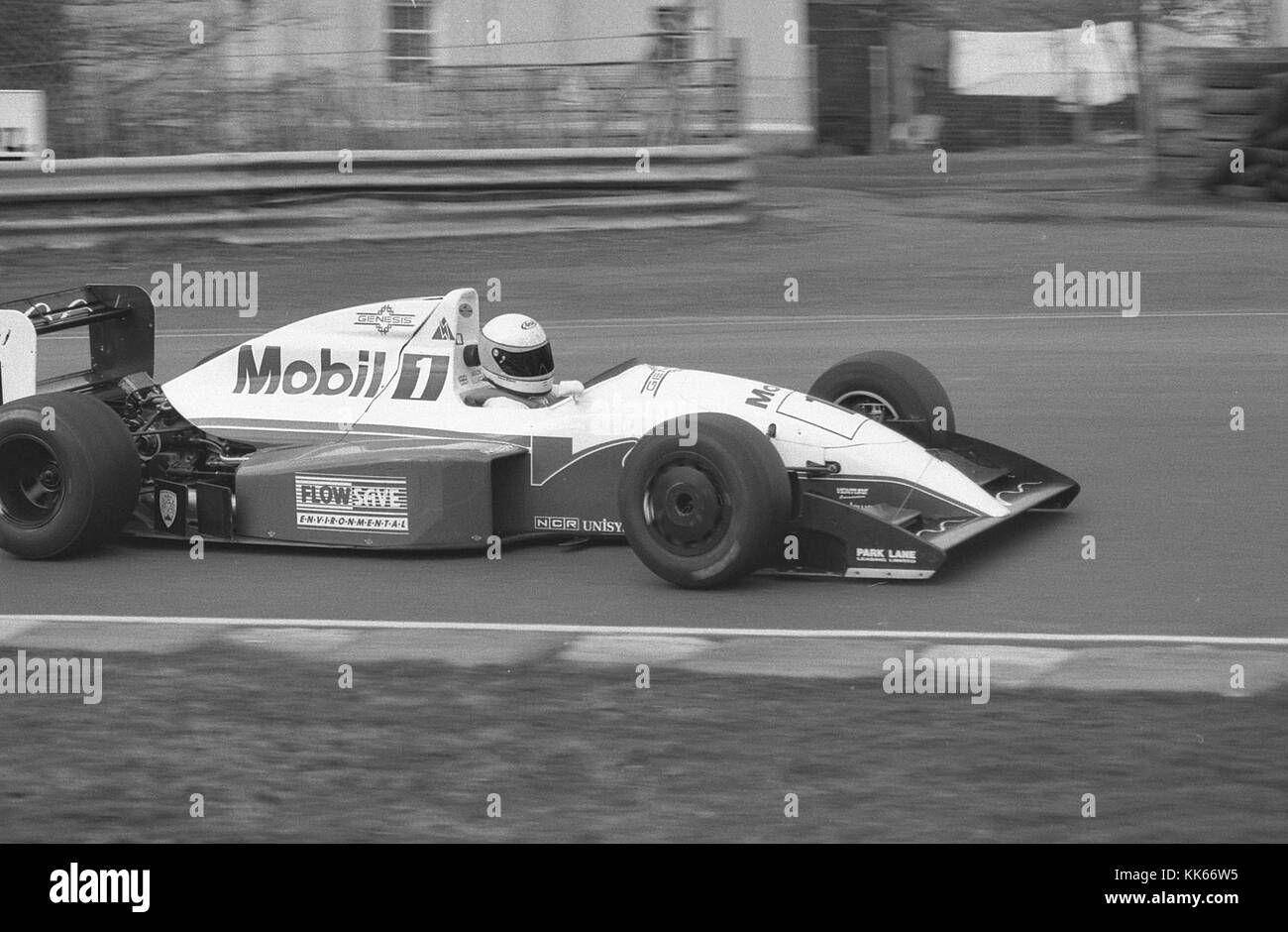 British race car driver Jason Elliot, British Formula Two 1992 Stock ...