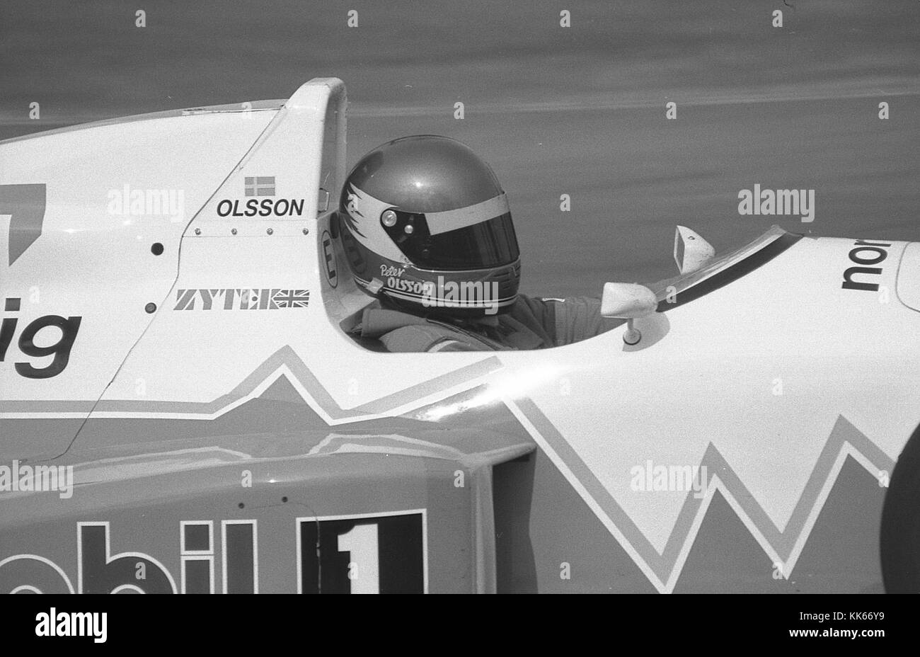 Peter Olsson, British Formula Two 1992 Stock Photo - Alamy