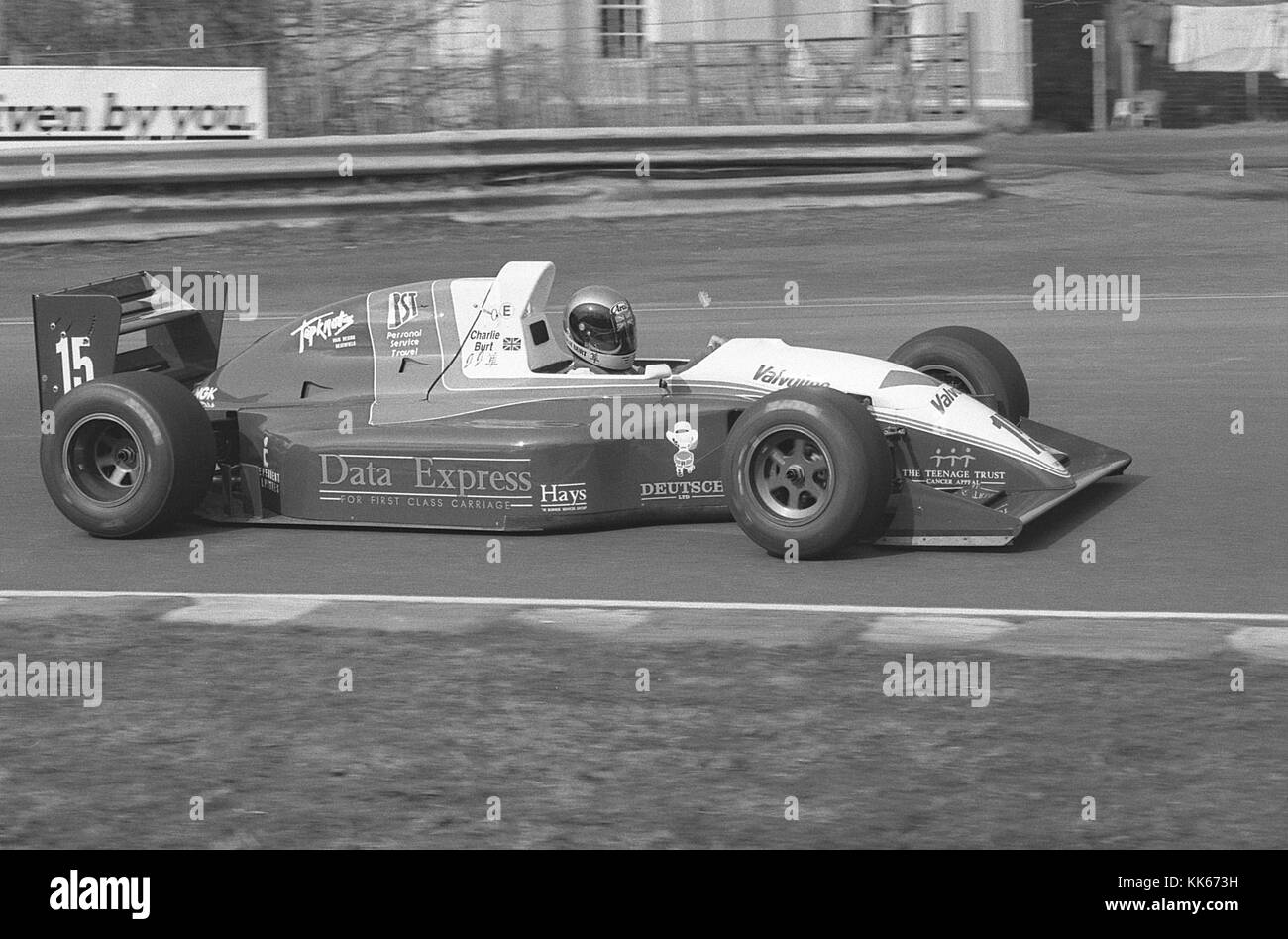 Charlie Burt, British Formula Two 1992 Stock Photo - Alamy