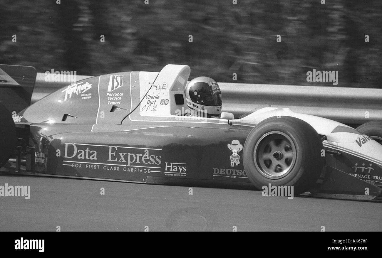 Charlie Burt, British Formula Two 1992 Stock Photo - Alamy