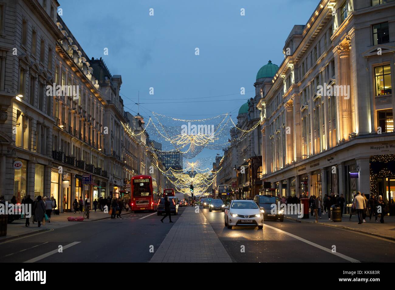 London's Regent Street Stock Photo - Alamy