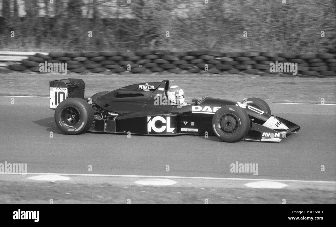Yvan Muller in his Reynard 91D Cosworth, British Formula Two 1992 Stock ...