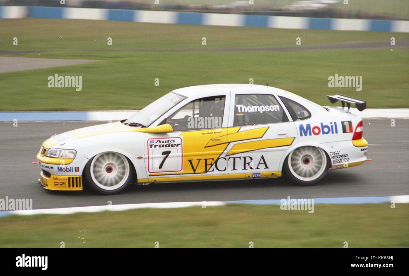 James Thompson in his Vauxhall Vectra, 1996 British Touring Car ...