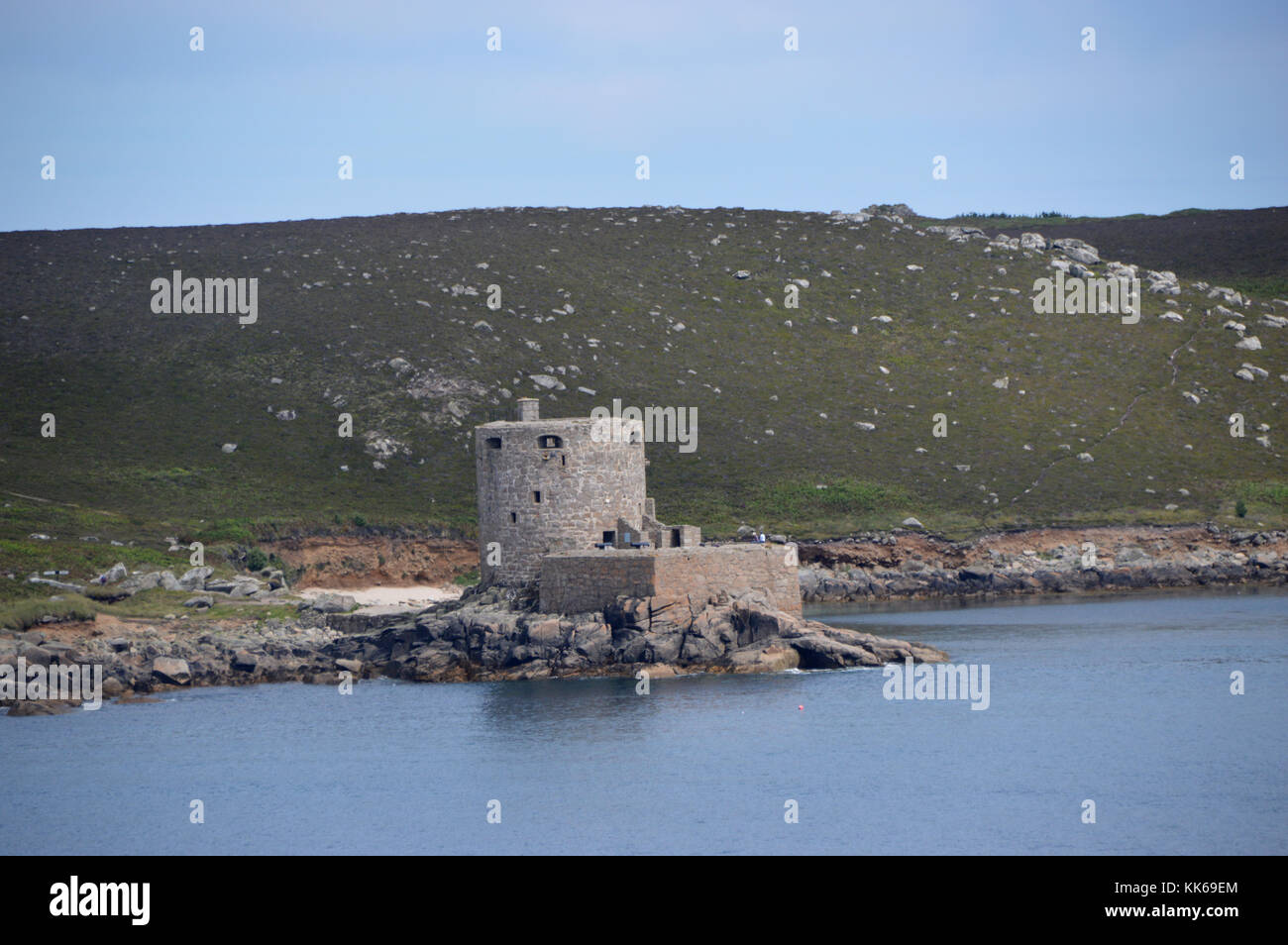 Oliver cromwell castle scilly hi-res stock photography and images - Alamy