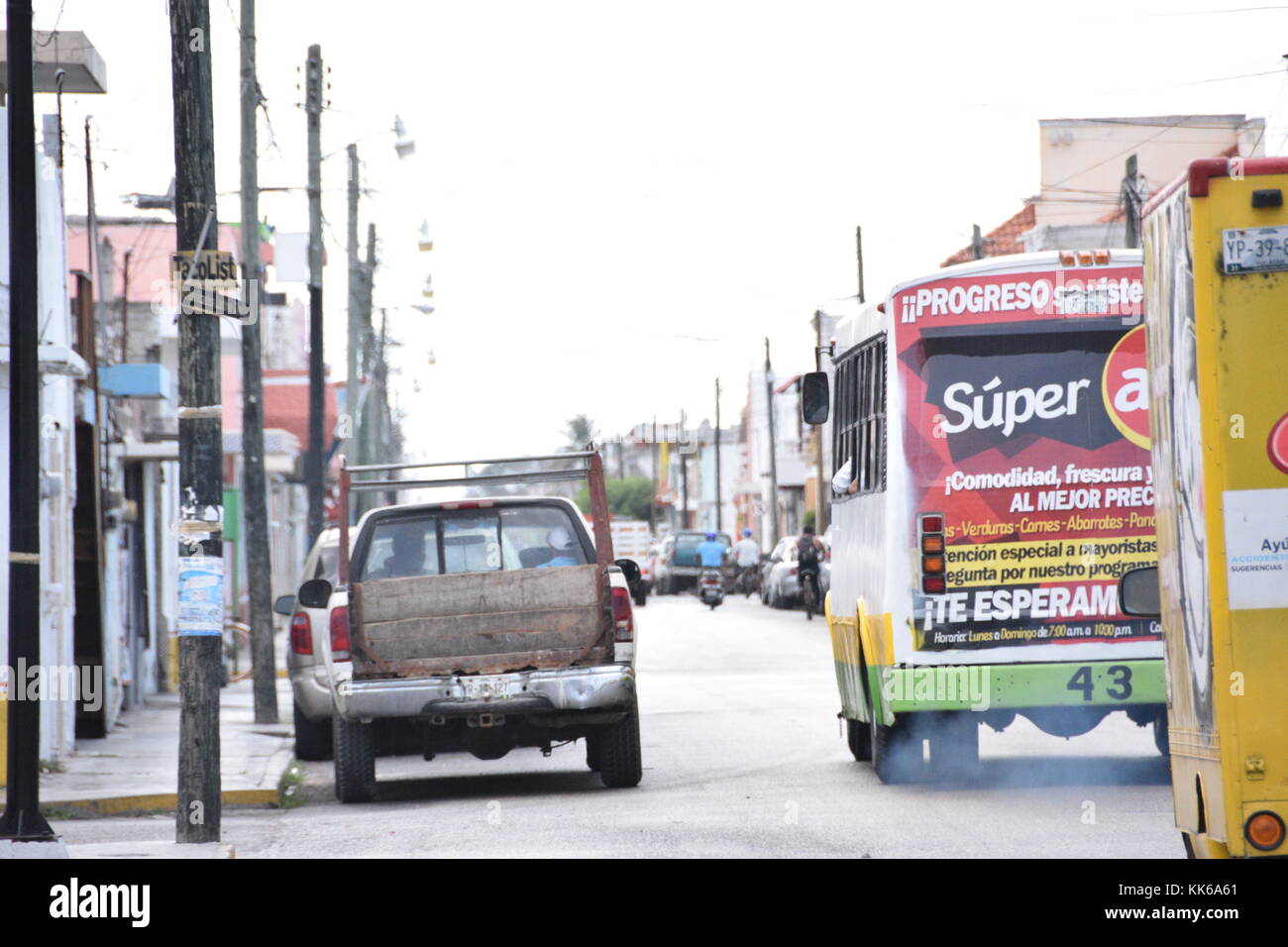 street scene / view Progreso, Mexico Stock Photo - Alamy