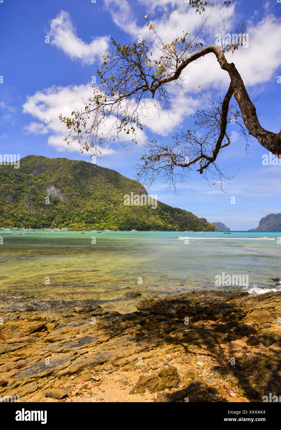 Landscape of Coron Island, Philippines. Coron is the third-largest ...