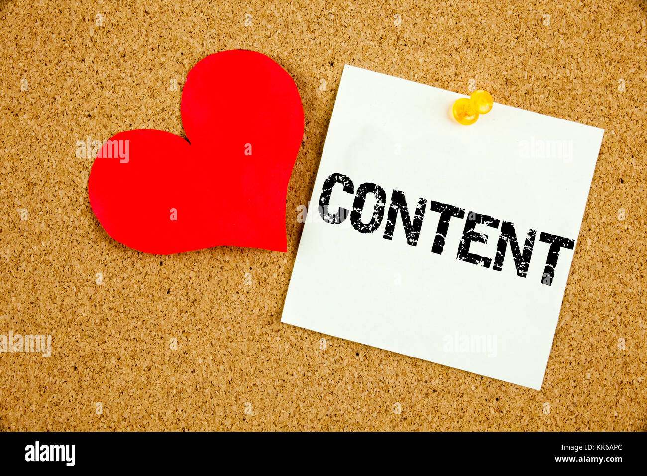 Conceptual hand writing text caption inspiration showing Content ...