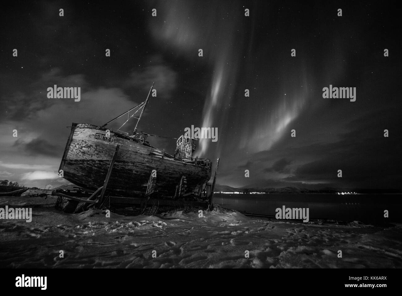 Tromso norway landscapes snow hi-res stock photography and images - Alamy