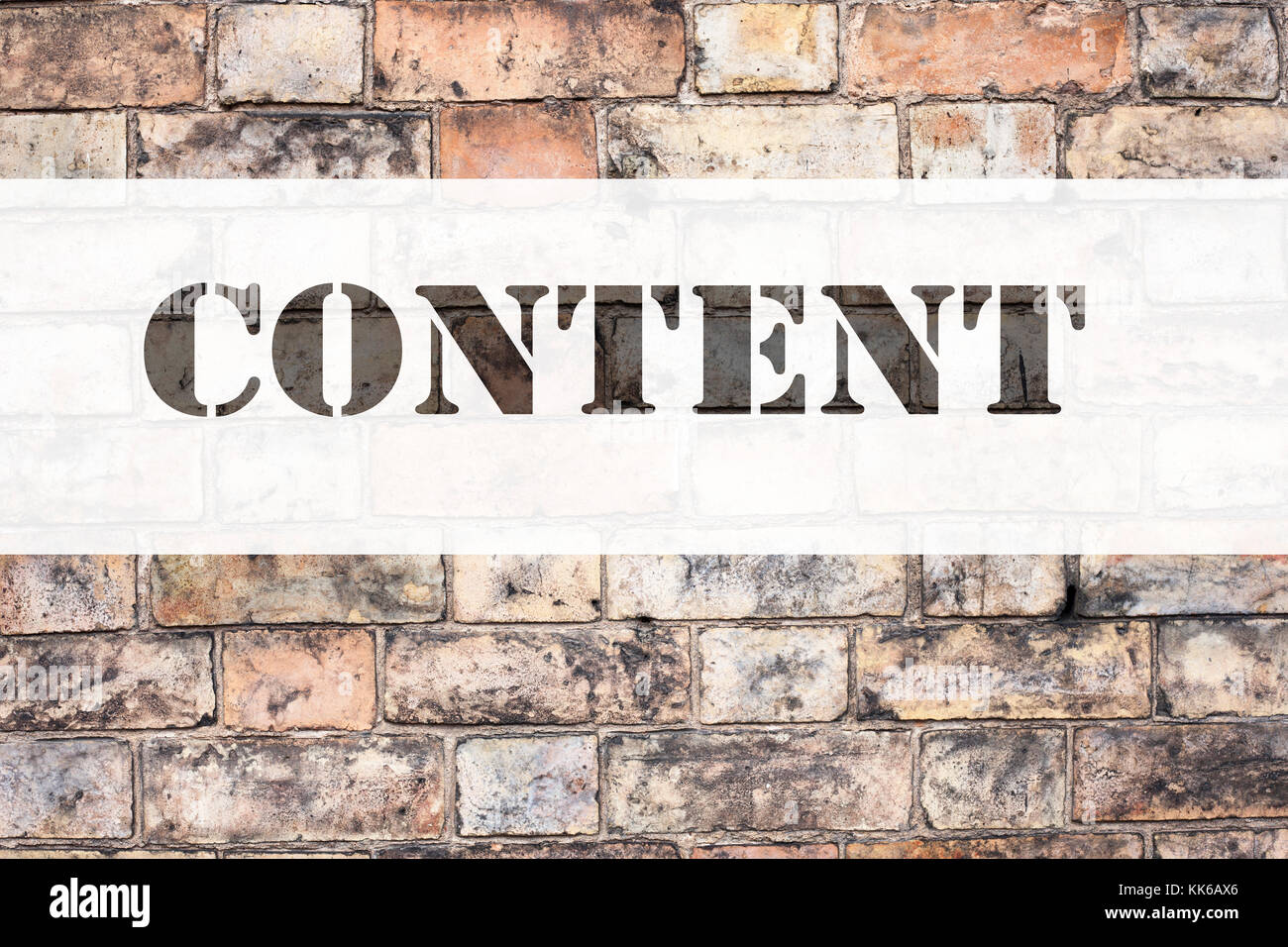 Conceptual announcement text caption inspiration showing Content ...