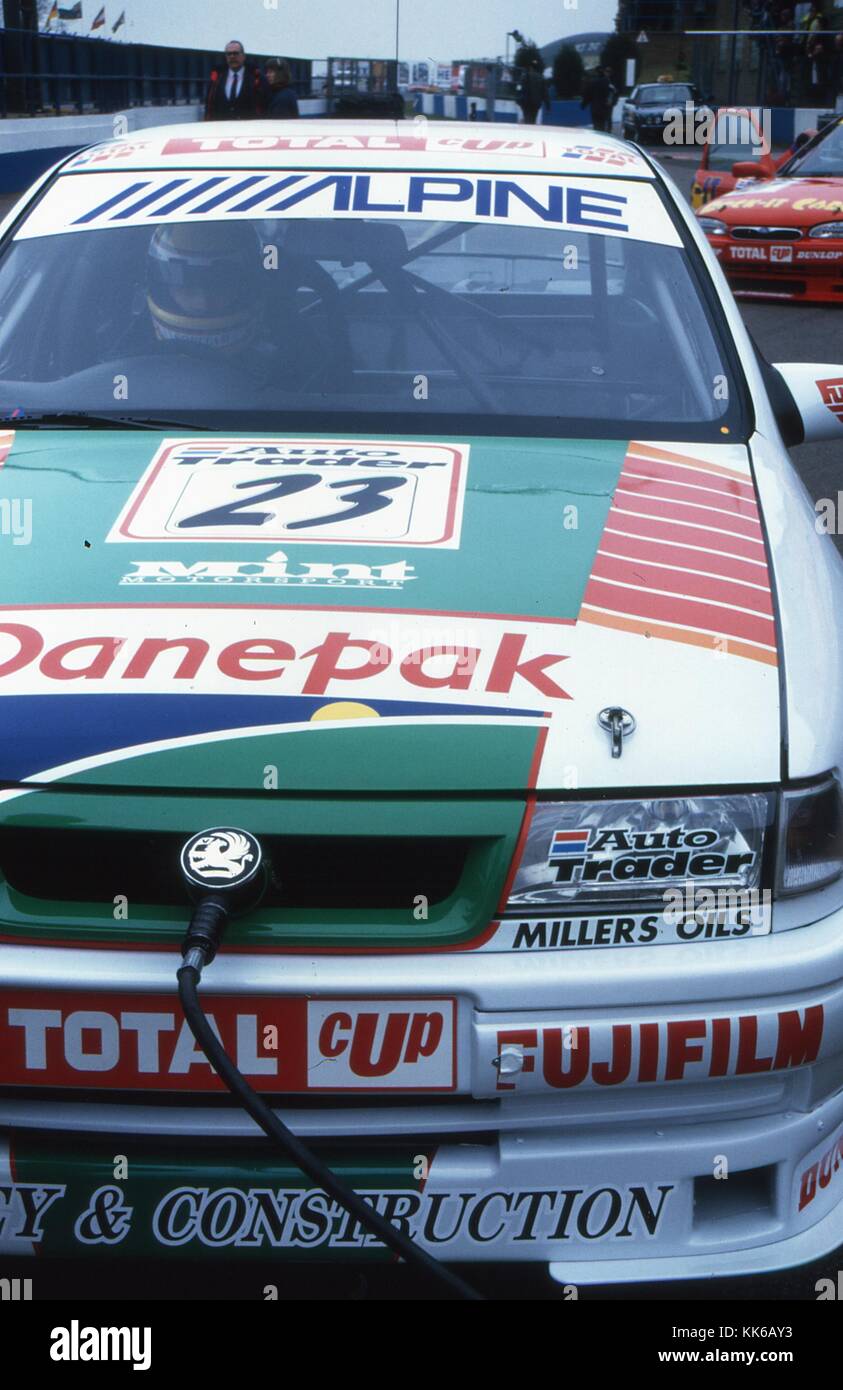 Richard Kaye and his Vauxhall Cavalier, 1996 British Touring Car ...
