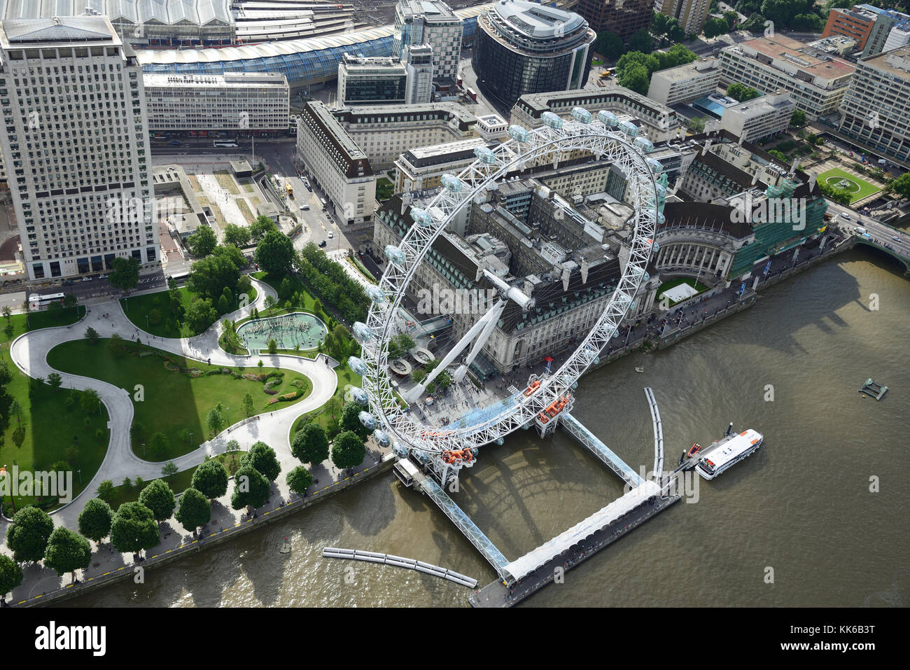 London Aerial Photos Stock Photo - Alamy