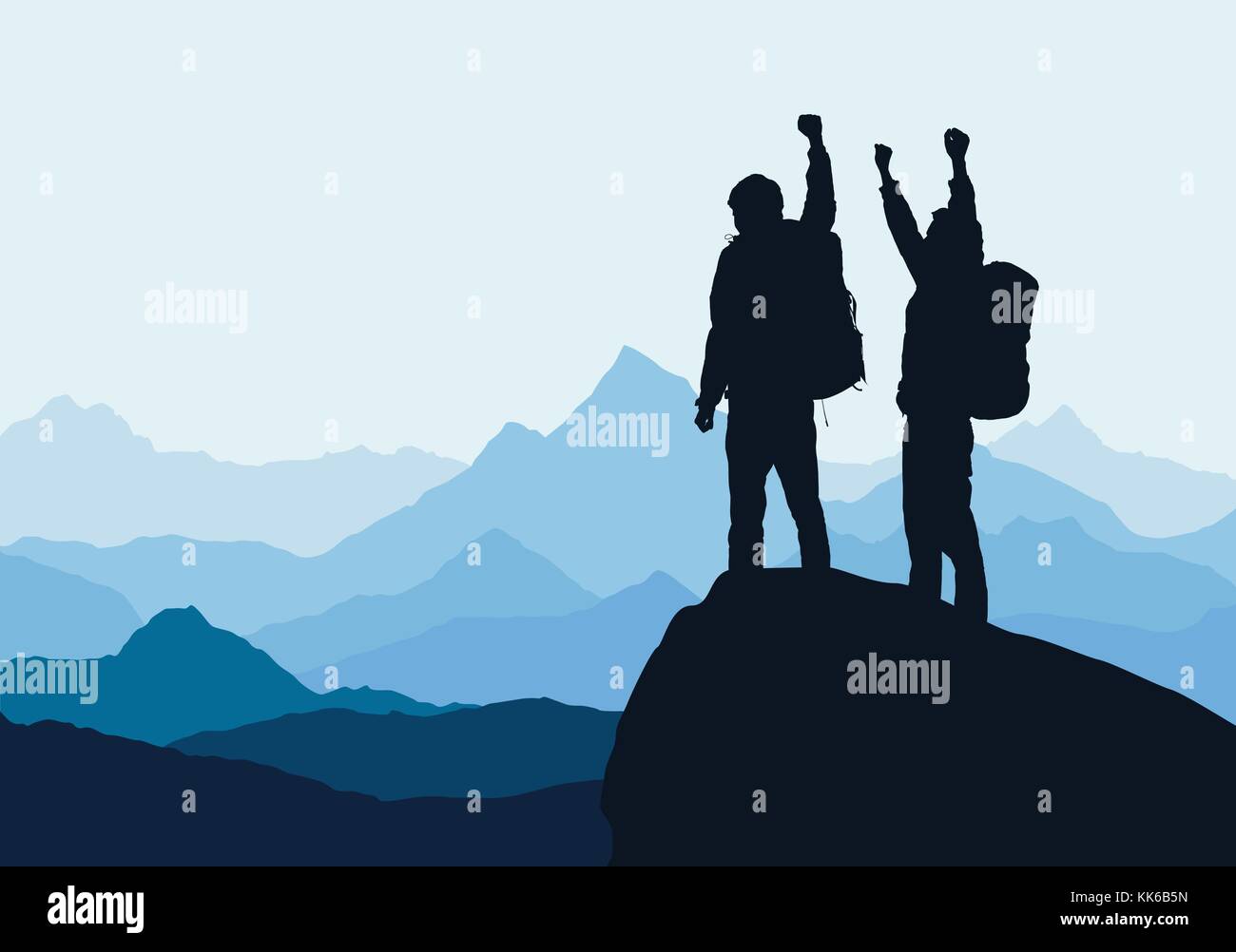 Top view two blue Stock Vector Images - Alamy