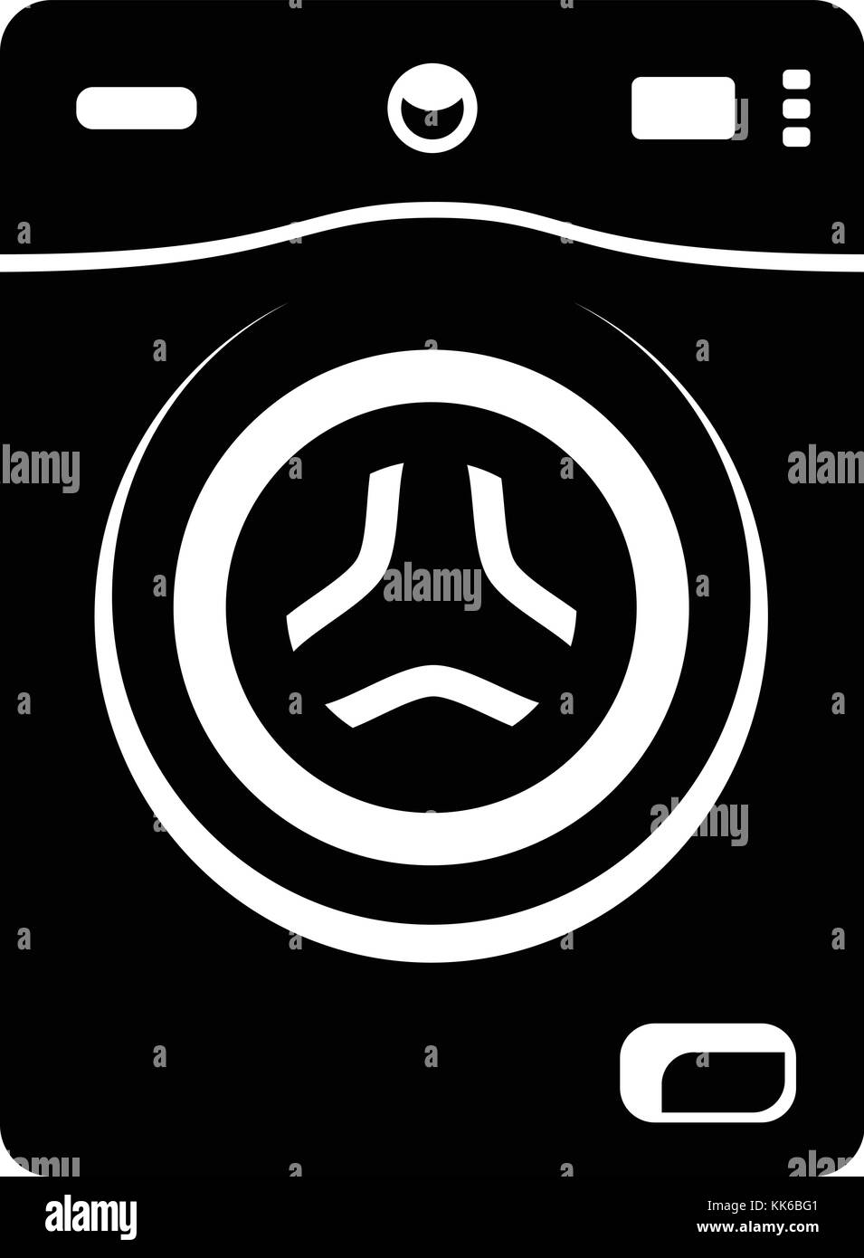 Washer icon, simple black style Stock Vector Image & Art - Alamy