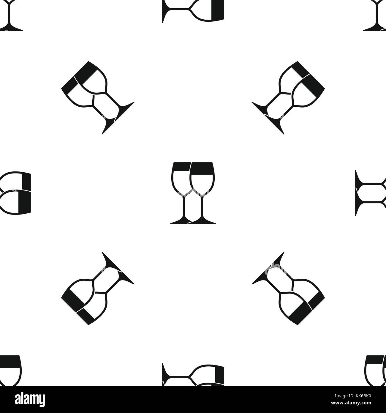 Wine Glass Shade Pattern