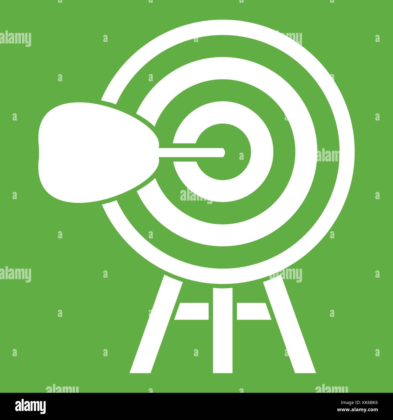 Target icon green Stock Vector Image & Art - Alamy