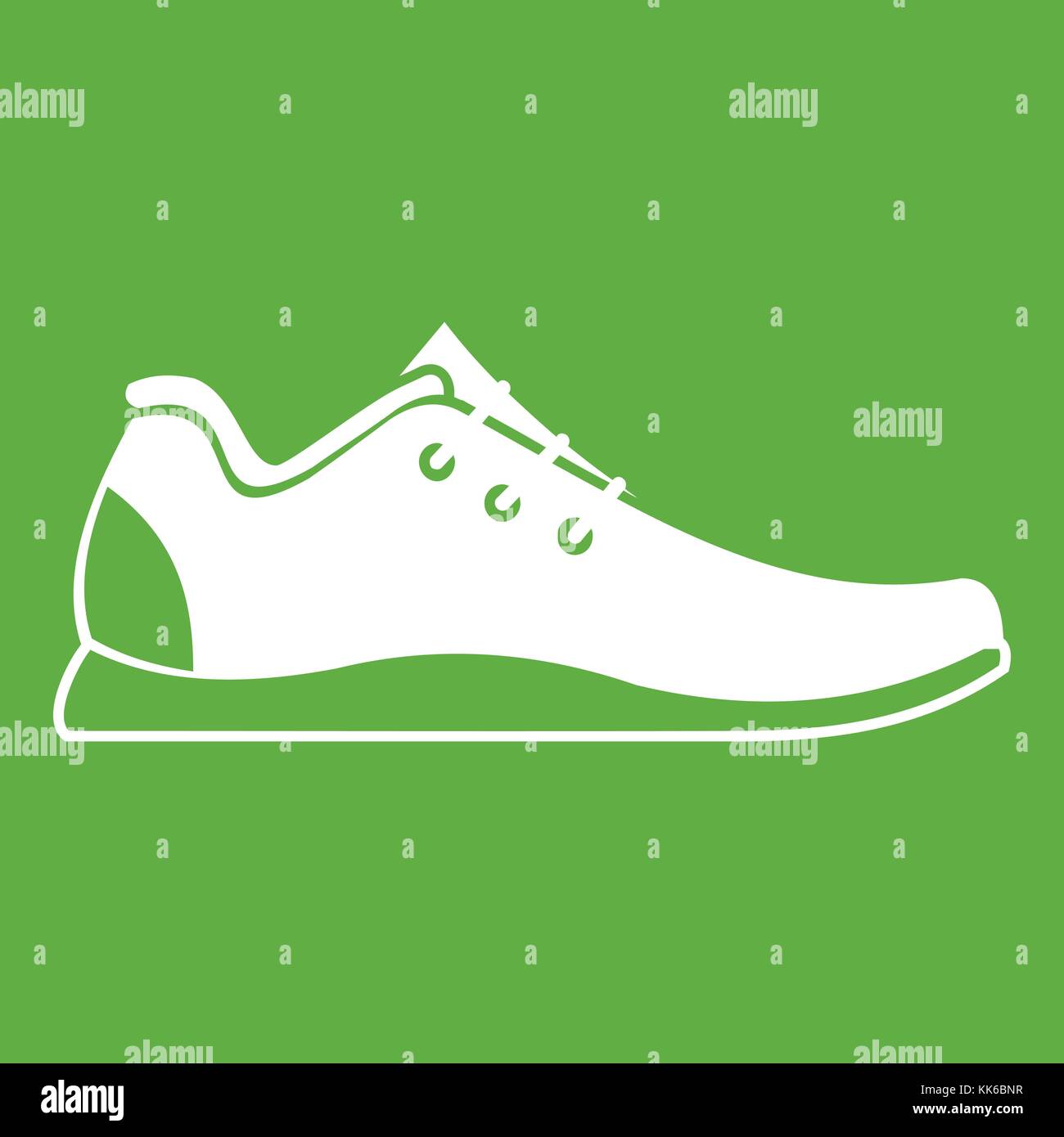 Athletic shoe icon green Stock Vector Image & Art - Alamy