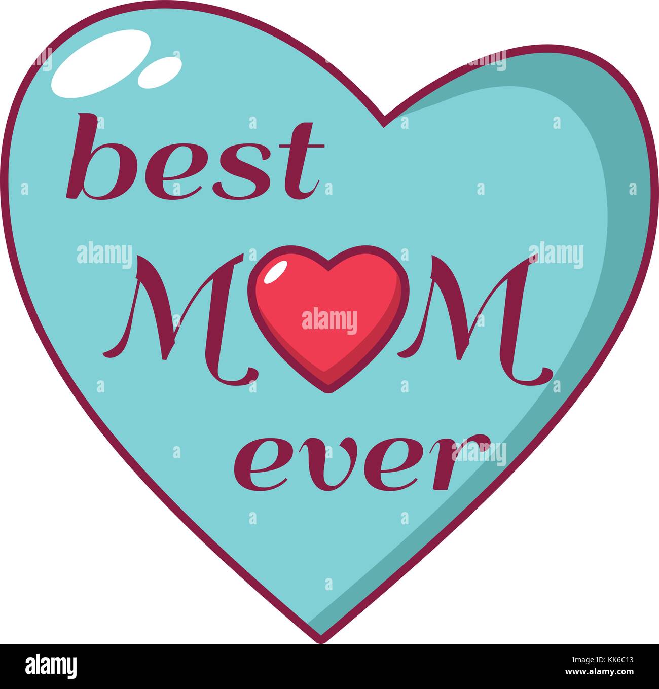 Best mother icon, cartoon style Stock Vector Image & Art - Alamy