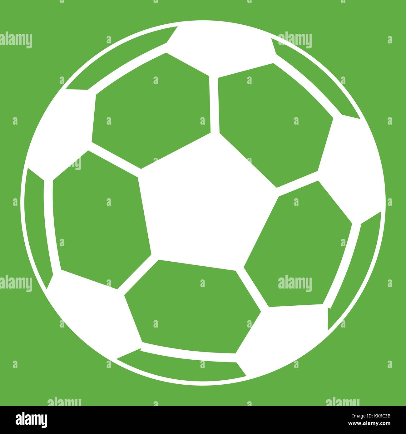 Soccer ball icon green Stock Vector Image & Art - Alamy