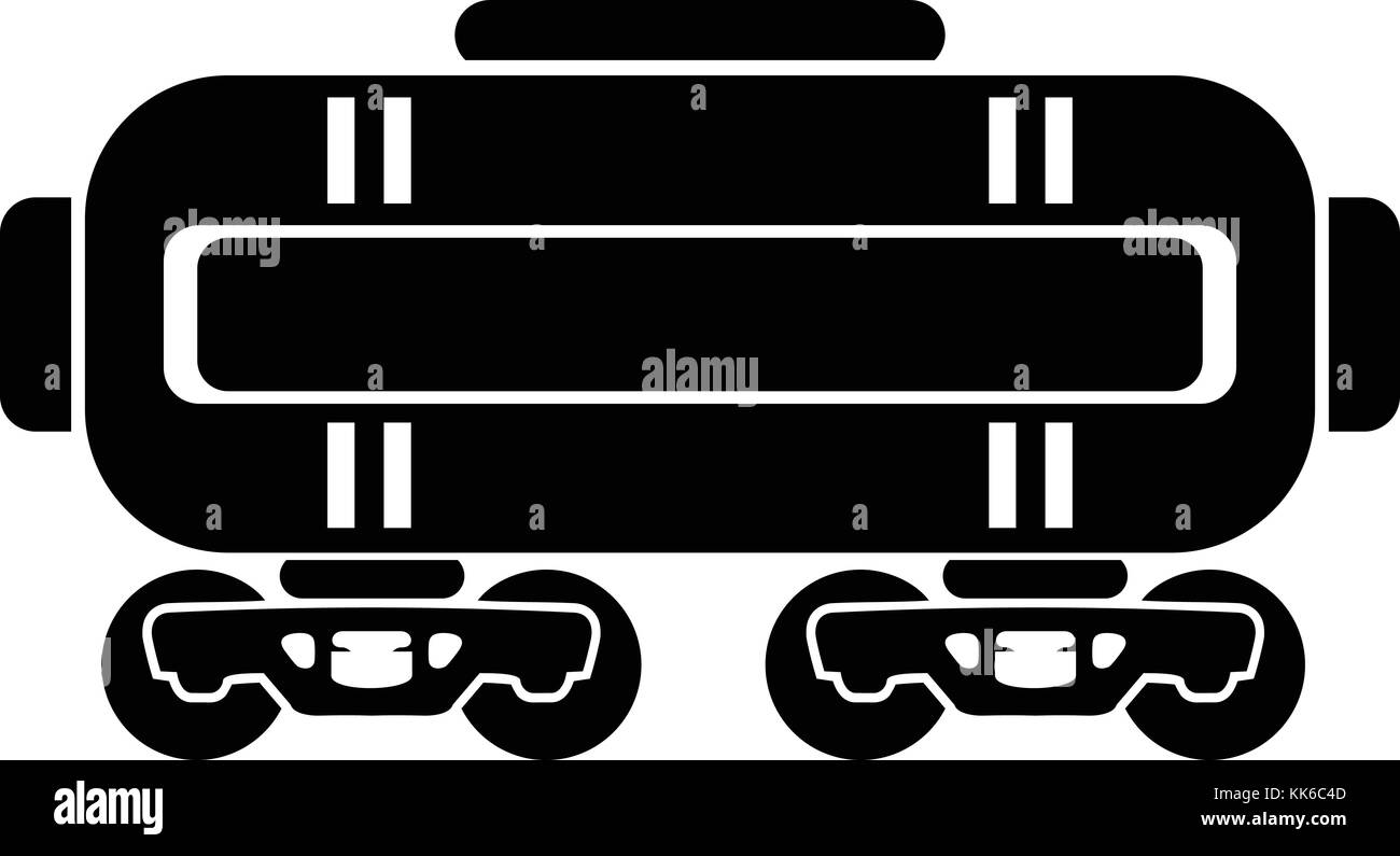Black train tanker Stock Vector Images - Alamy