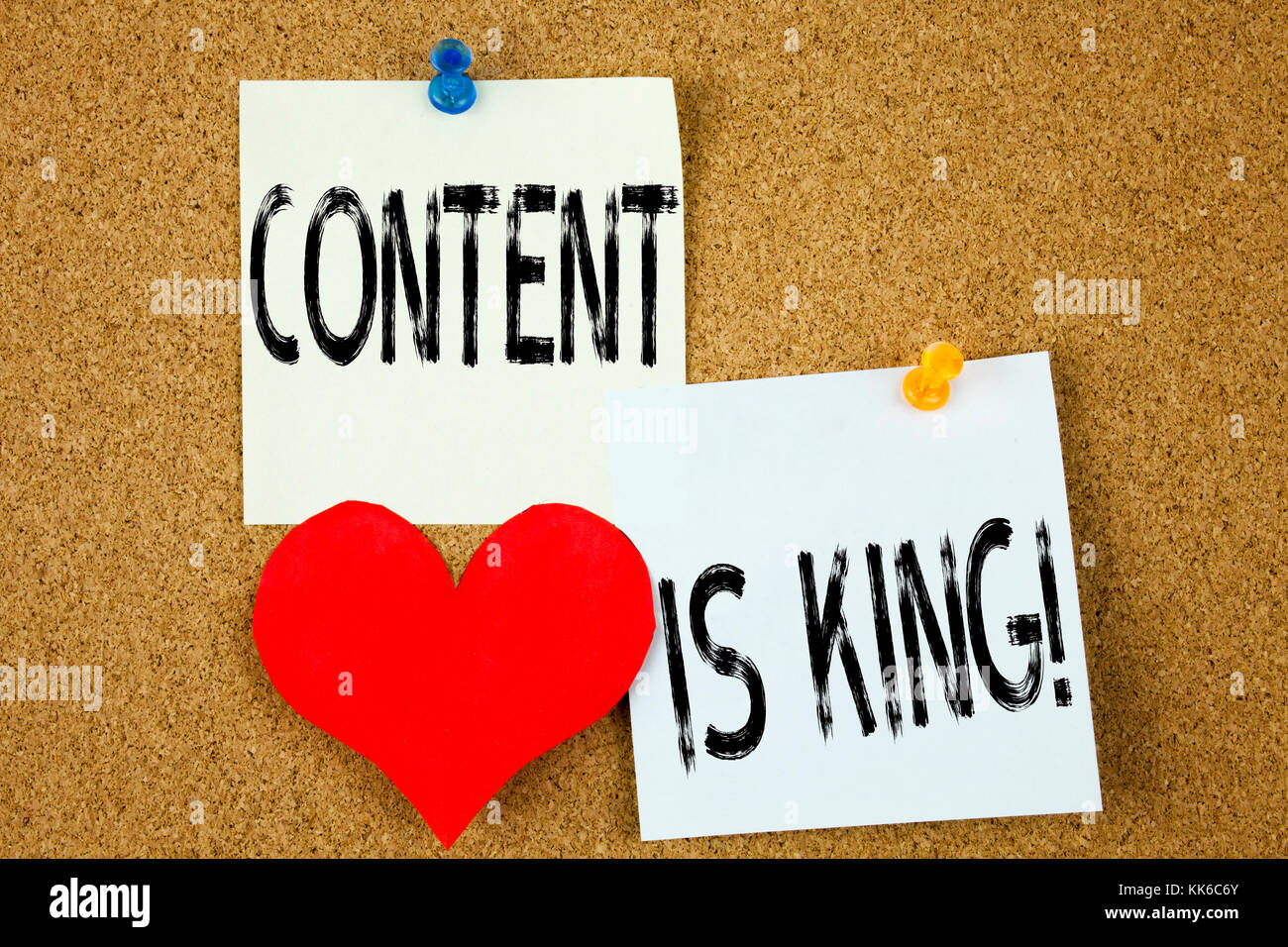 Conceptual hand writing text caption inspiration showing Content Is ...