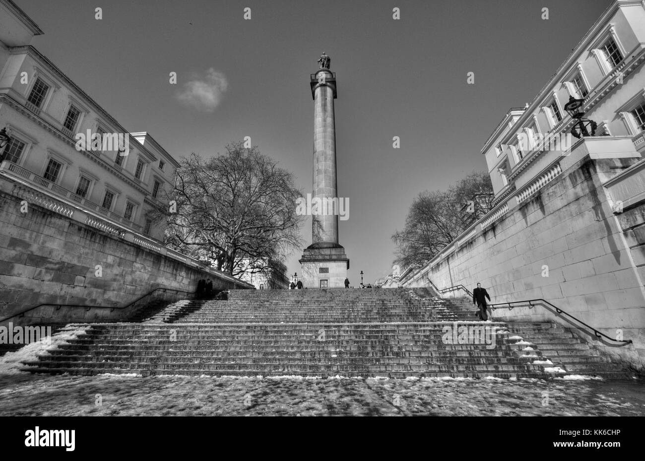 Duke of York Steps, London - 3 Feb 2008 - The Duke of York bronze ...