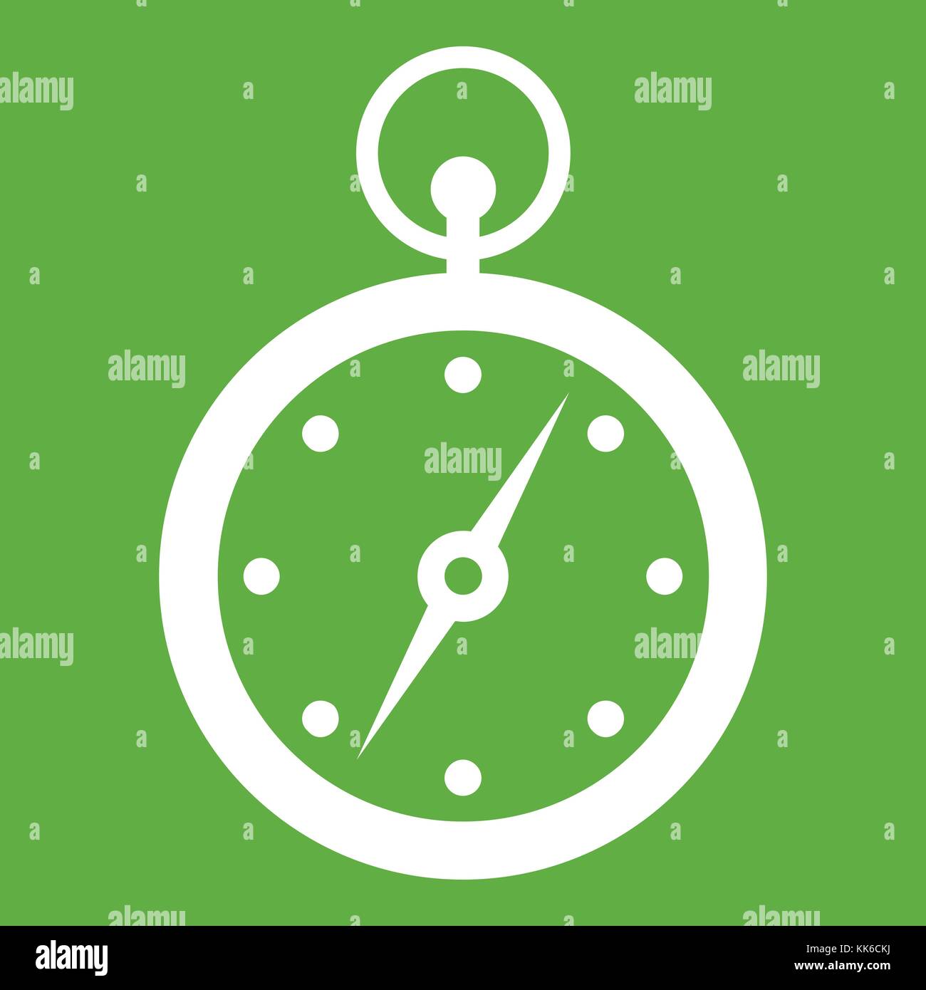 Compass icon green Stock Vector Image & Art - Alamy