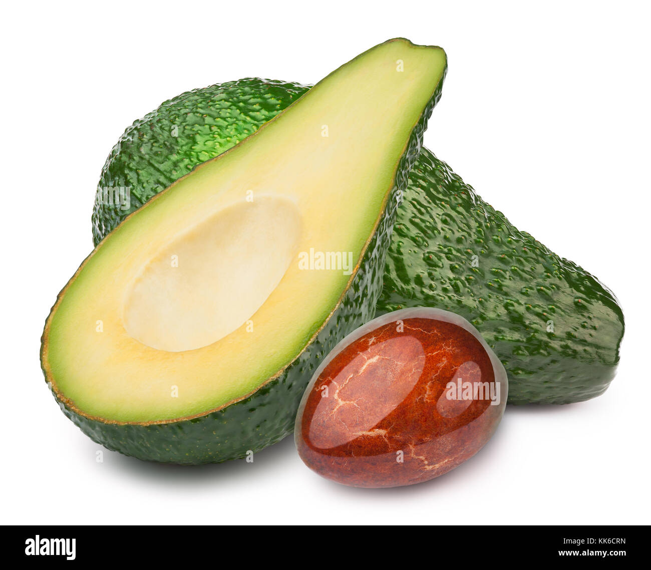 Avocados cutout hi-res stock photography and images - Alamy