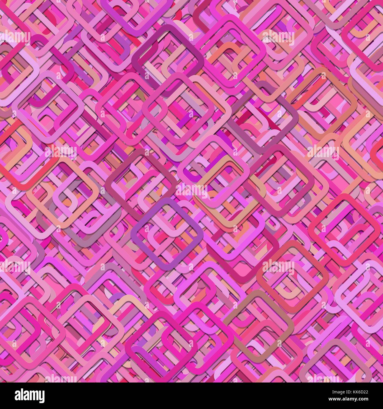 Seamless abstract geometric square pattern background - vector illustration from diagonal ...