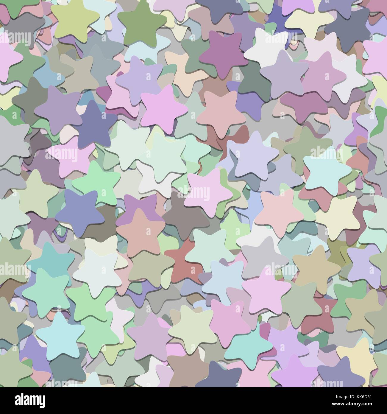 Seamless star background pattern - vector design from multicolored ...