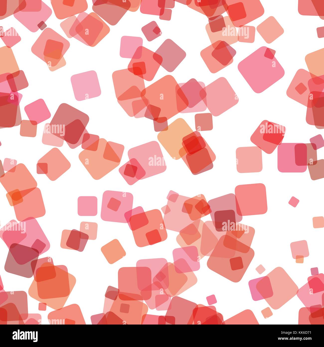 Repeating abstract geometric square pattern background - vector design from random rotated ...