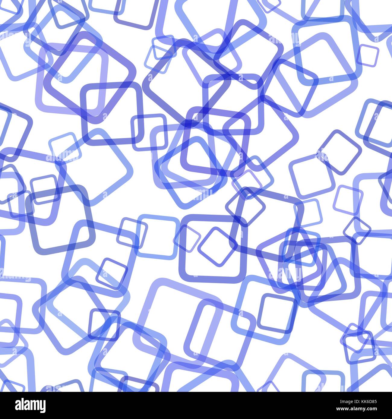 Seamless abstract geometric square pattern background - vector illustration from rotated squares ...