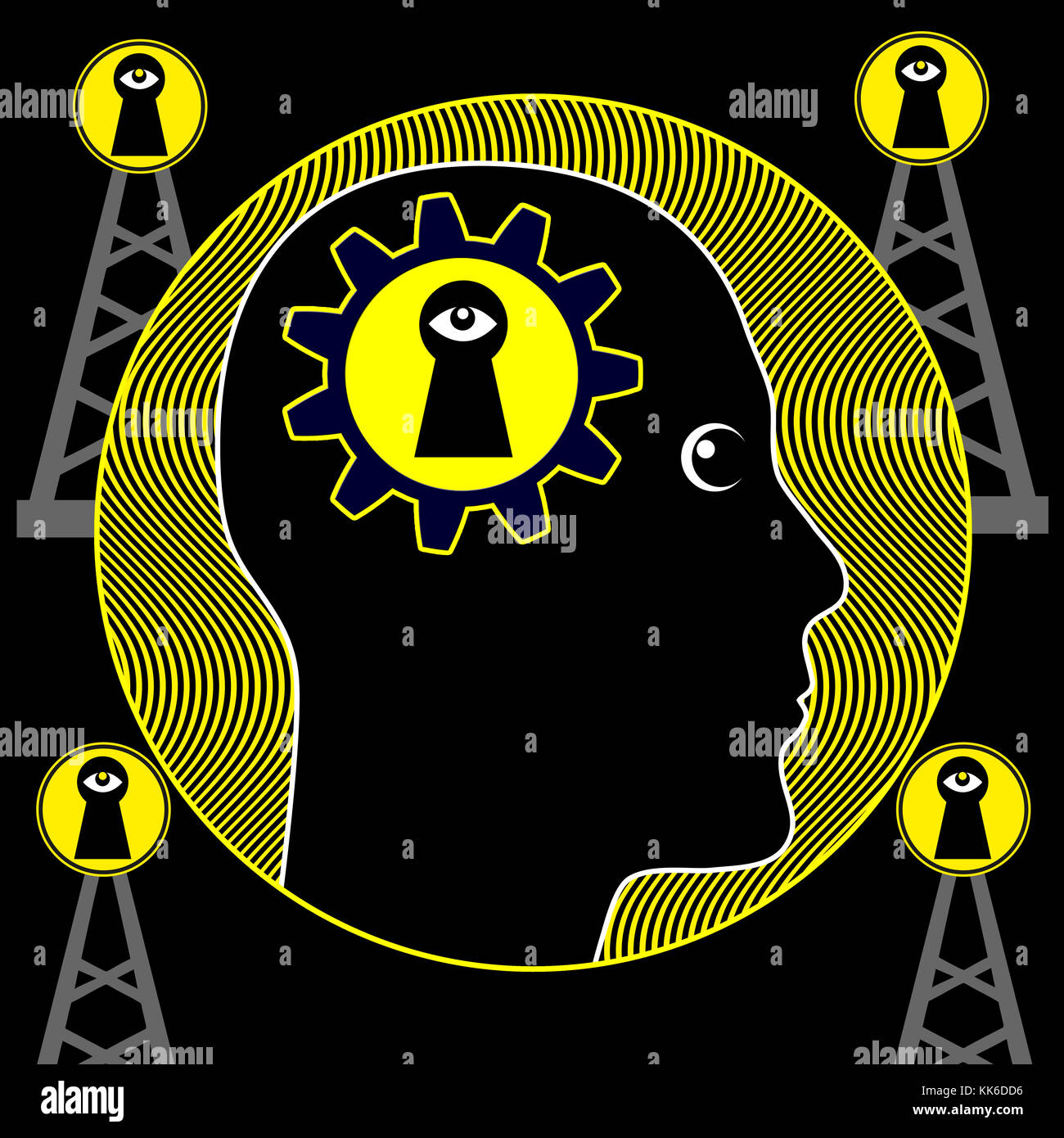 Patient suffering from paranoid personality disorder in fear of being ...