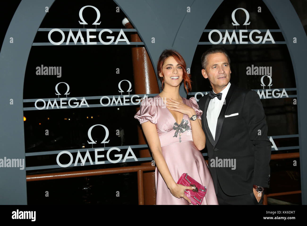 Omega Gala at the Palazzo Pisani Moretta Featuring: Miriam Leone ...