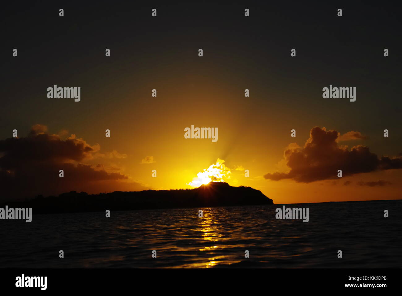 Guam Sunset November Stock Photo - Alamy