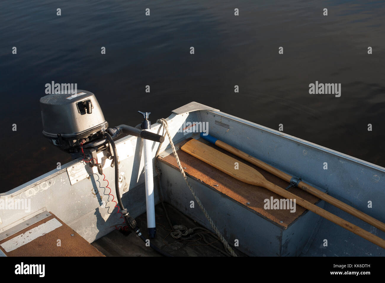 Small outboard motor boat hi-res stock photography and images - Alamy