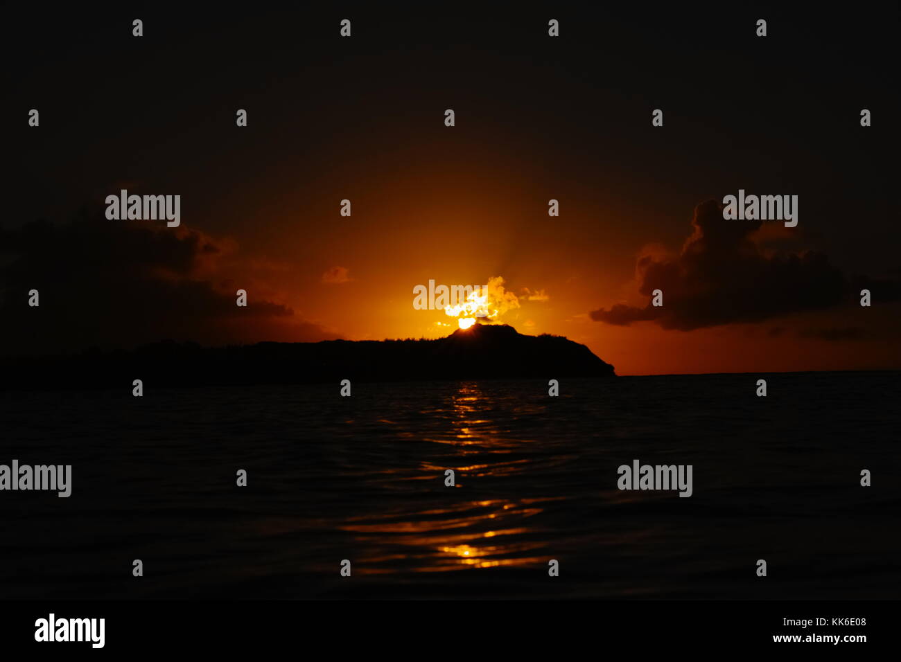 Guam Sunset November Stock Photo - Alamy