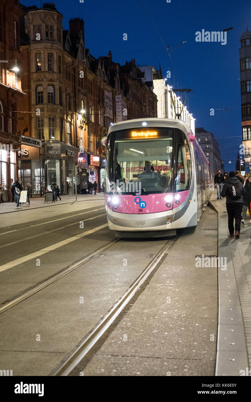 Birmingham tramline hi-res stock photography and images - Alamy