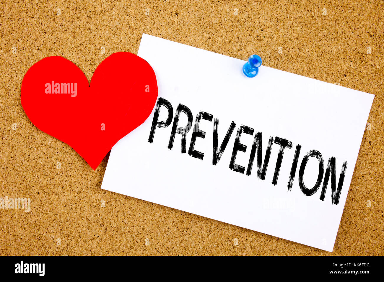 Conceptual hand writing text caption inspiration showing Prevention ...