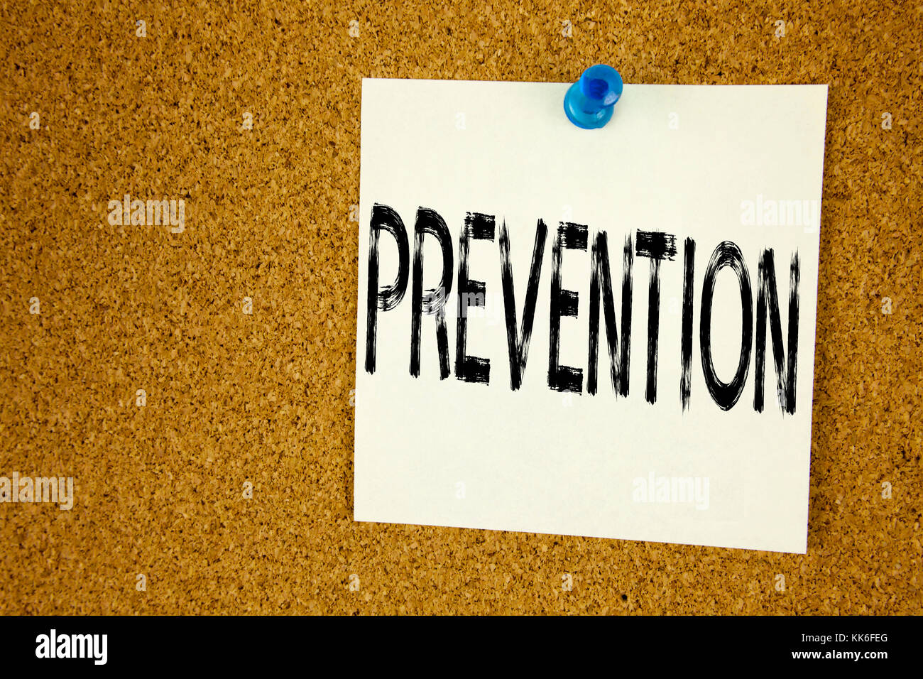 Conceptual hand writing text caption inspiration showing Prevention ...