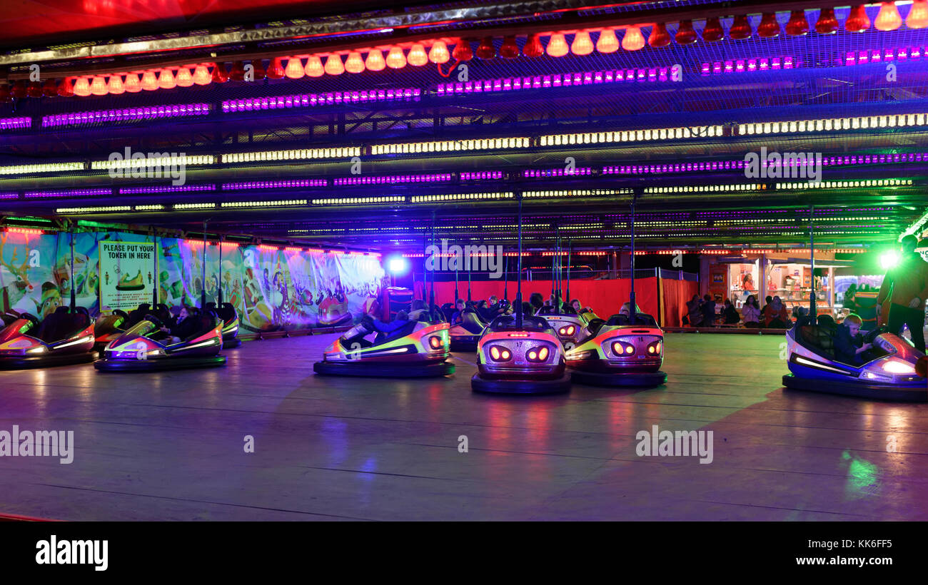 Dodgem ride at the The Magical Lantern Festival at Chiswick House ...