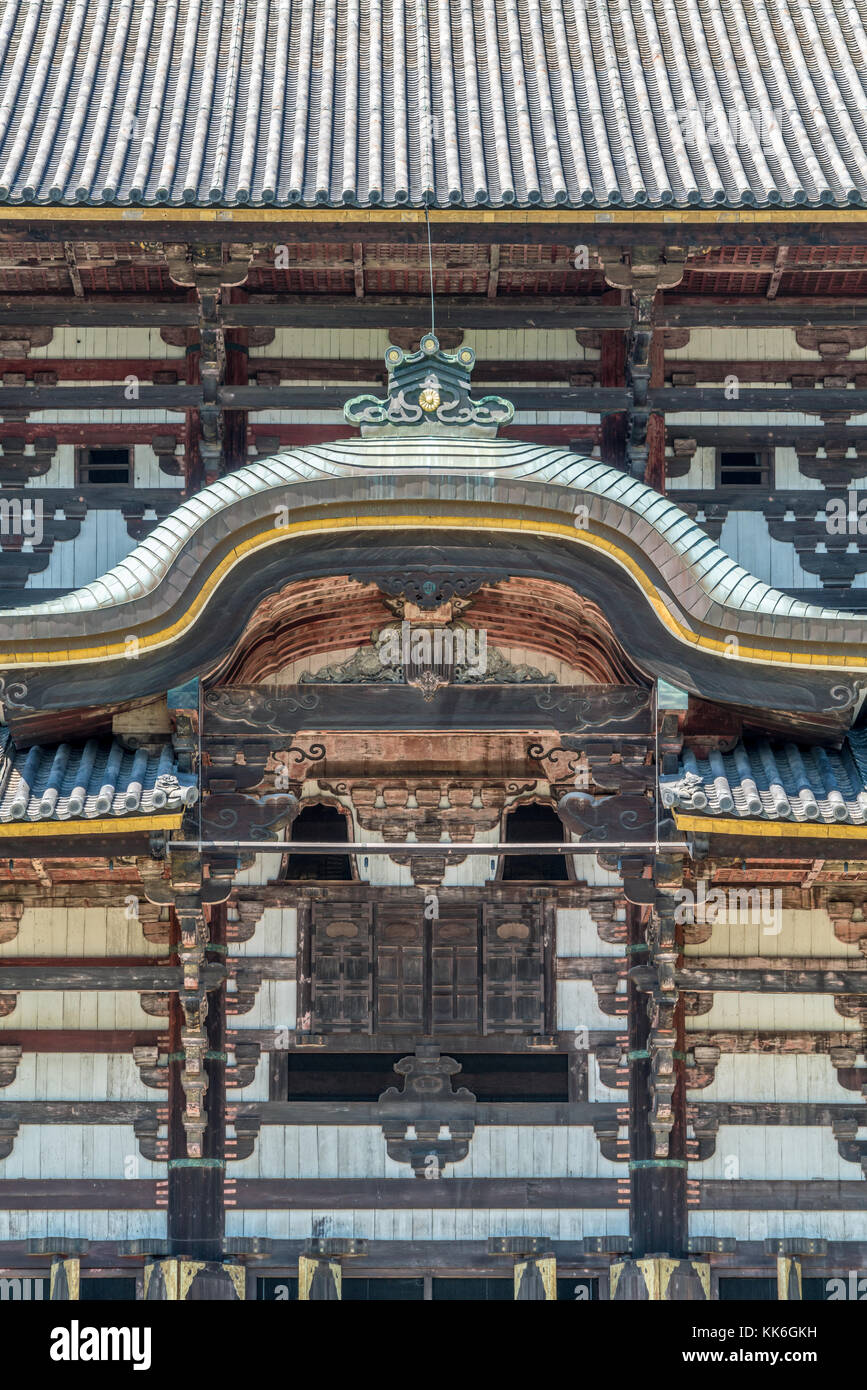 Daibutsuden (Great Buddha Hall) of Todai-ji (Eastern Great Temple) in ...