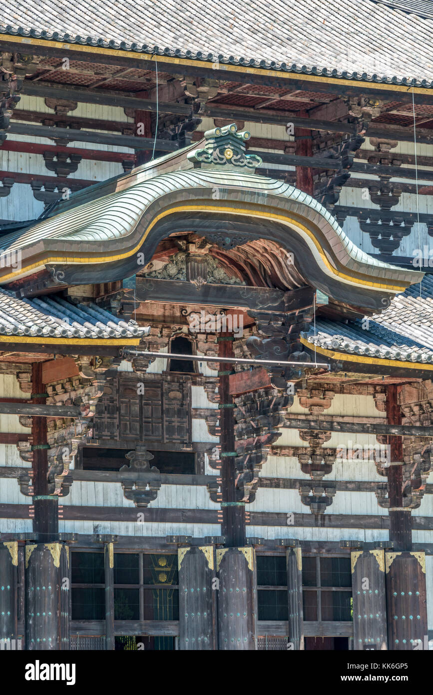 Daibutsuden (Great Buddha Hall) of Todai-ji (Eastern Great Temple) in ...