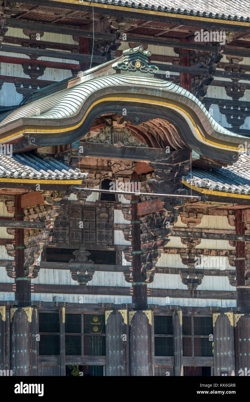 Daibutsuden (Great Buddha Hall) of Todai-ji (Eastern Great Temple) in ...